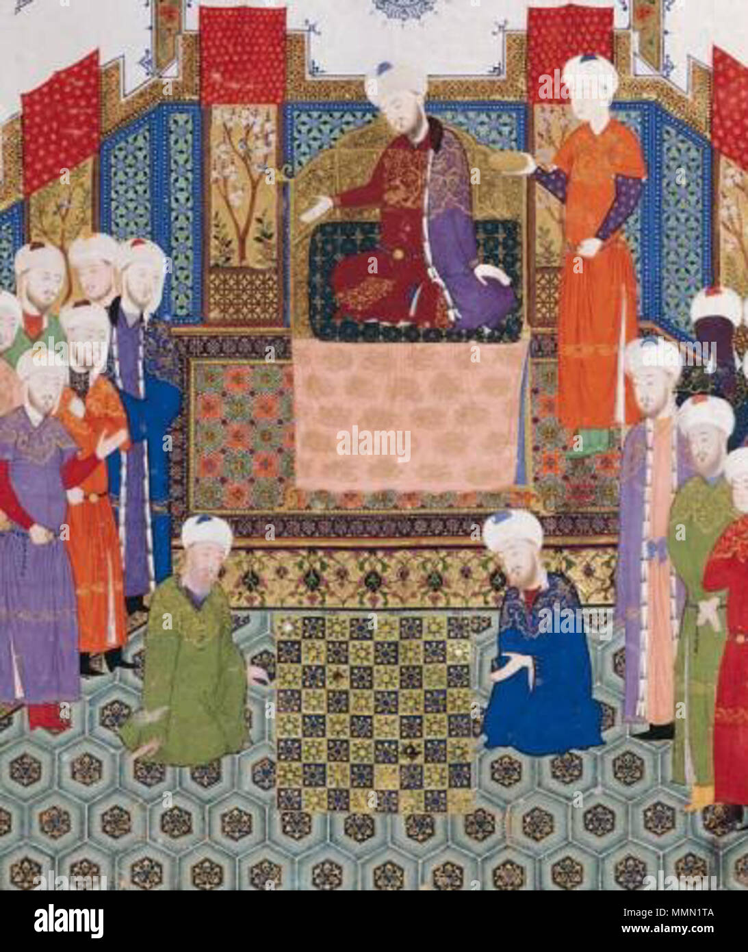 . Bozorgmehr, King Anushirvan's grand vizier, who has discovered the ...