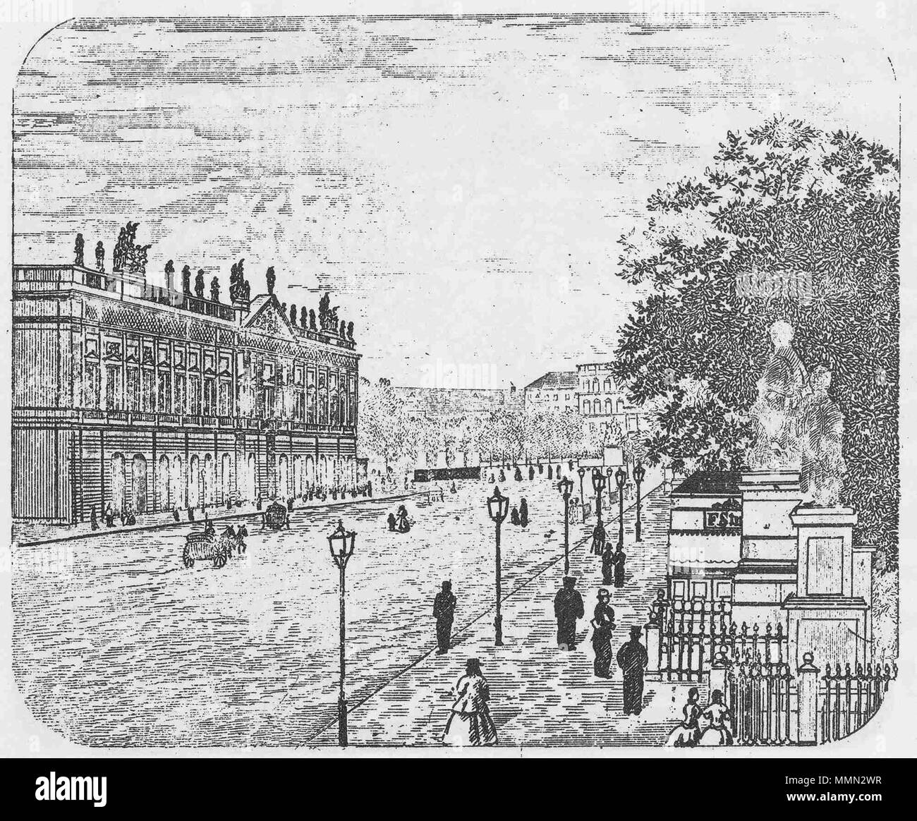 . English: Berlin Old armory . 1878. Unknown 81 Berlin Zeughaus alt ...