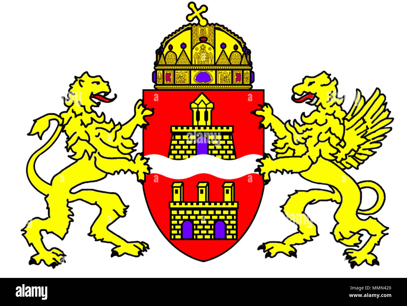 Blason de budapest hi-res stock photography and images - Alamy