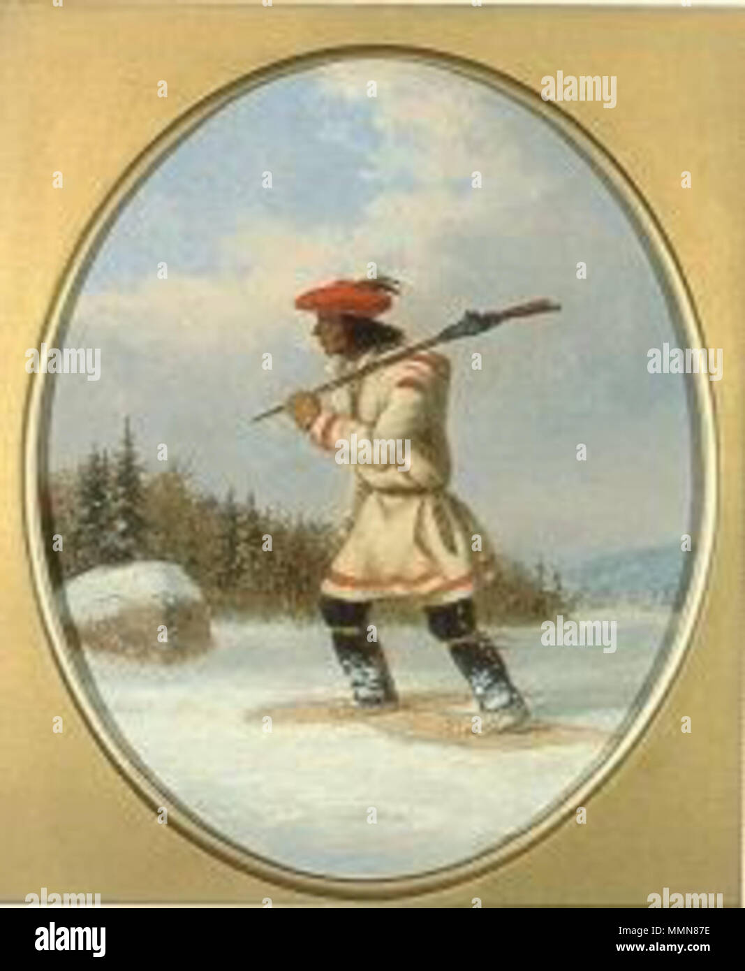 Indian hunter circa hi-res stock photography and images - Alamy