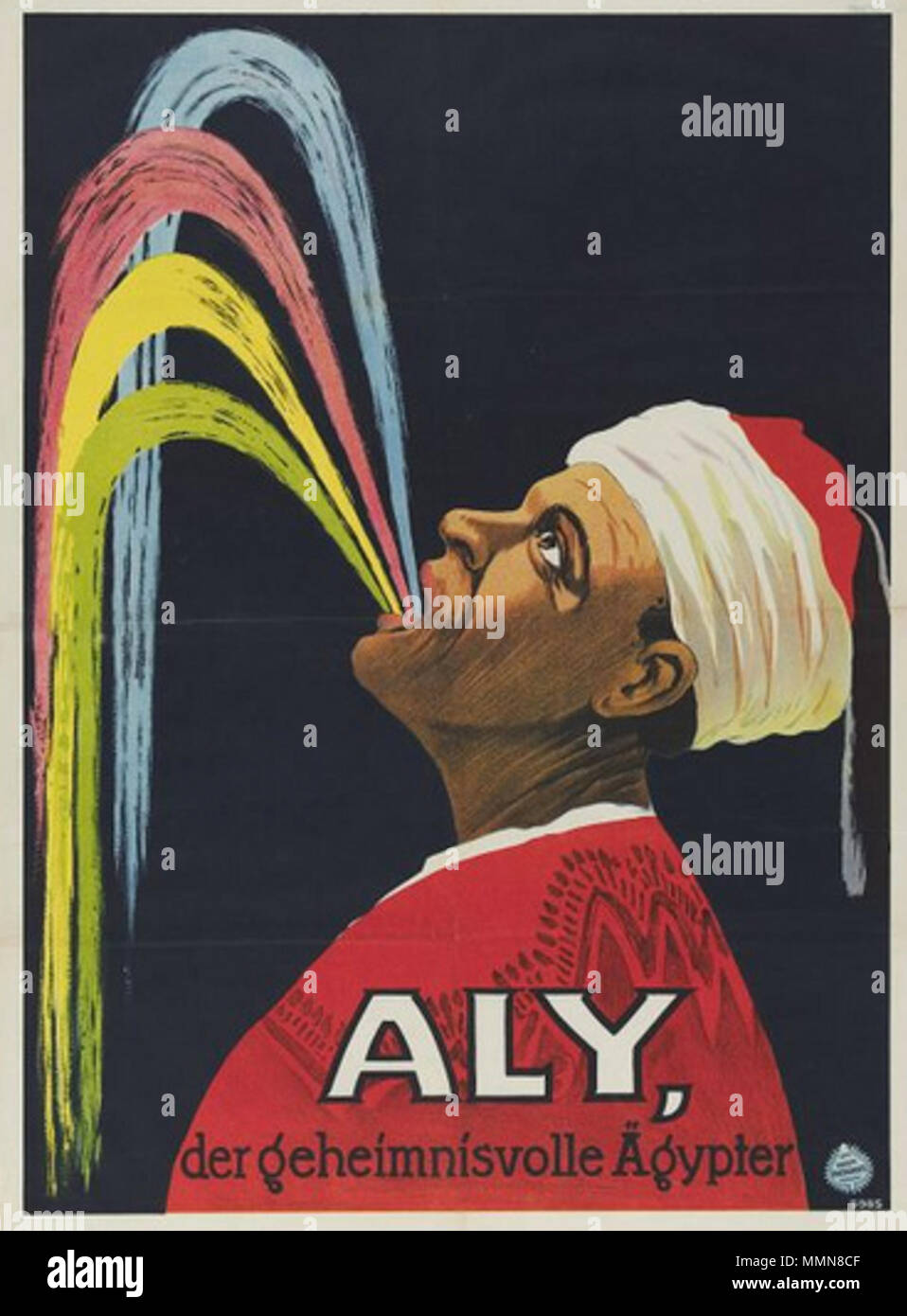 . Adolph Friedl+?nder company lithograph poster depicting artists ...