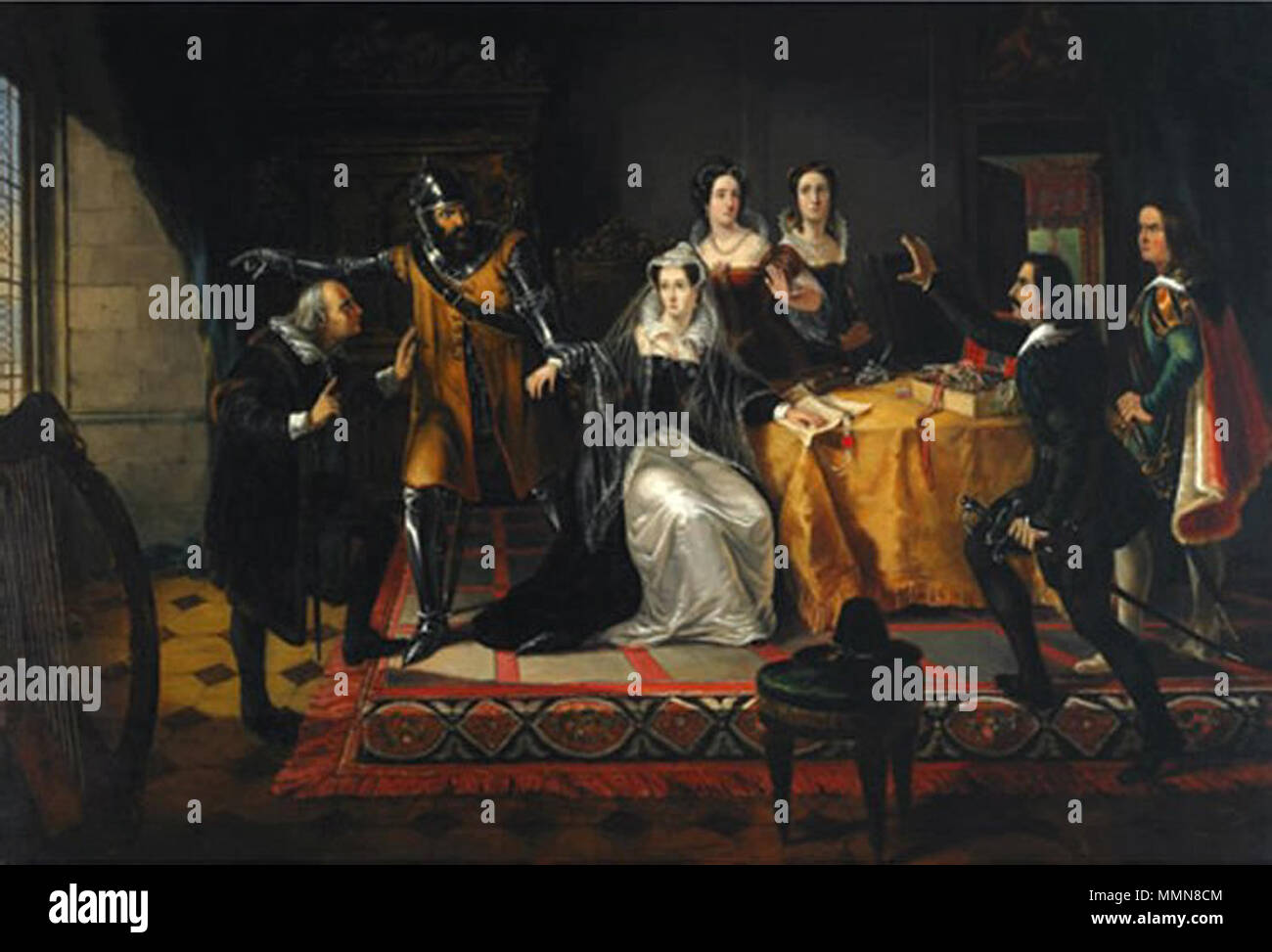 . Mary, Queen of Scots, and Entourage . 1846. 'Mary, Queen of Scots ...