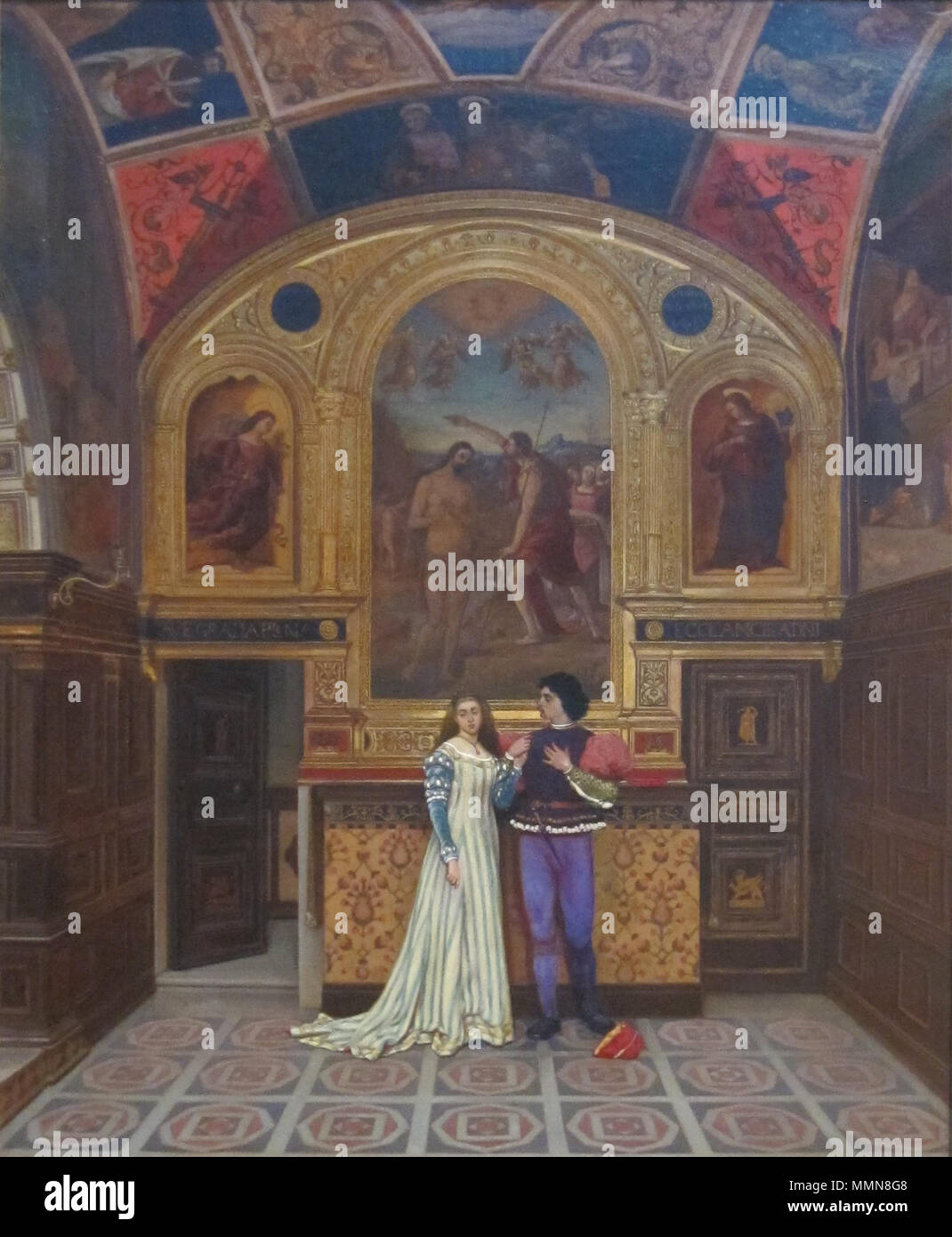 . Romeo and Juliet . circa 1860-70. Unknown European artist 'Romeo and ...