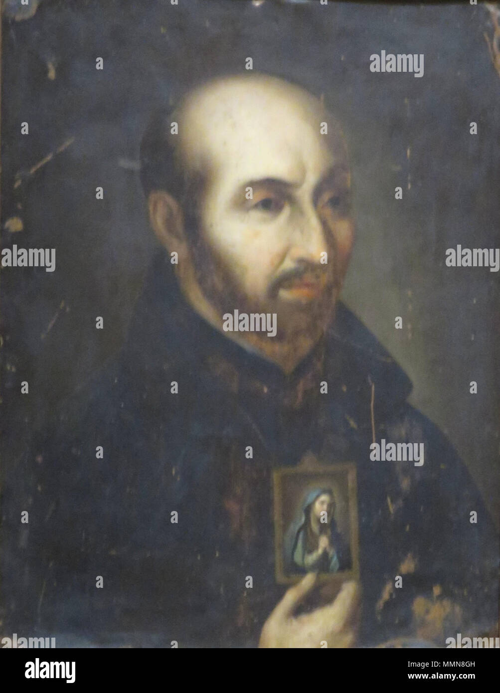 . retablo Saint Ignatius Loyola. circa 18th century. 'Saint Ignatius ...