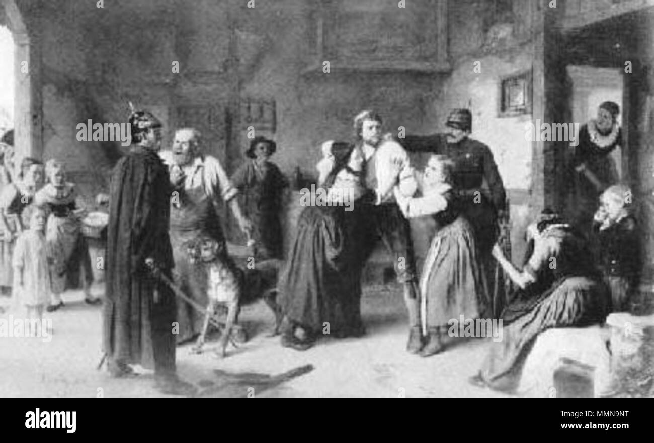 . German painter 100franctireur crop Stock Photo - Alamy