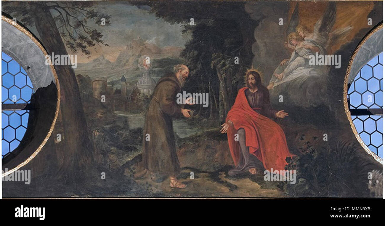 English: The Temptation of Jesus Christ . between 1673 and 1678 ...