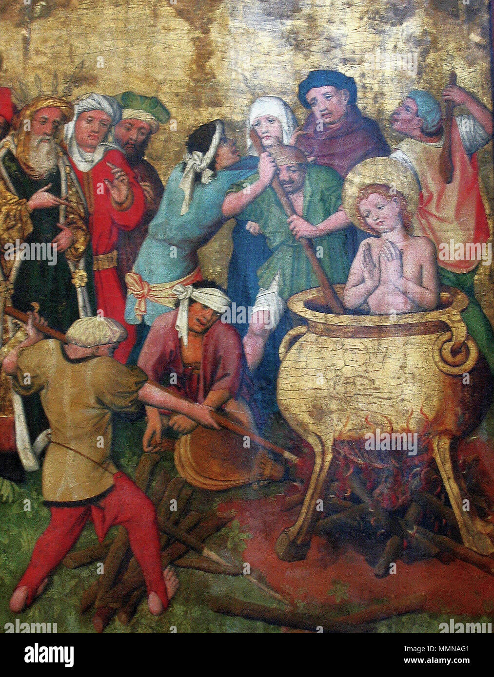 Martyrdom of saint Vitus Stock Photo - Alamy