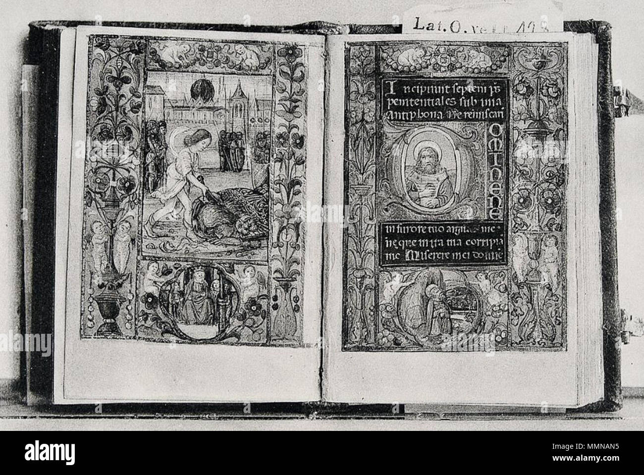 English: Book of hours. Polski: Godzinki. 1492. 1492 Book of hours ...