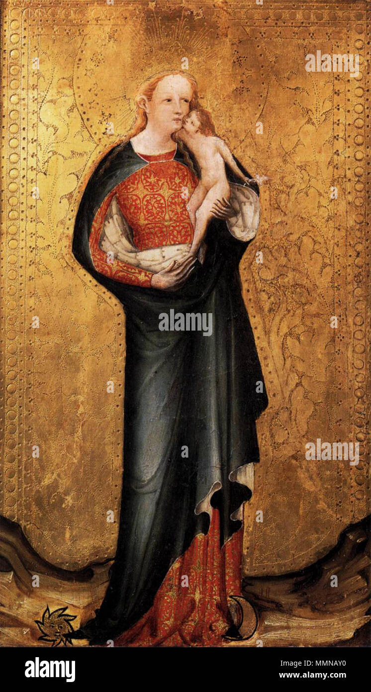 Woman of the Apocalypse. 1390s. 14th-century unknown painters - Woman ...