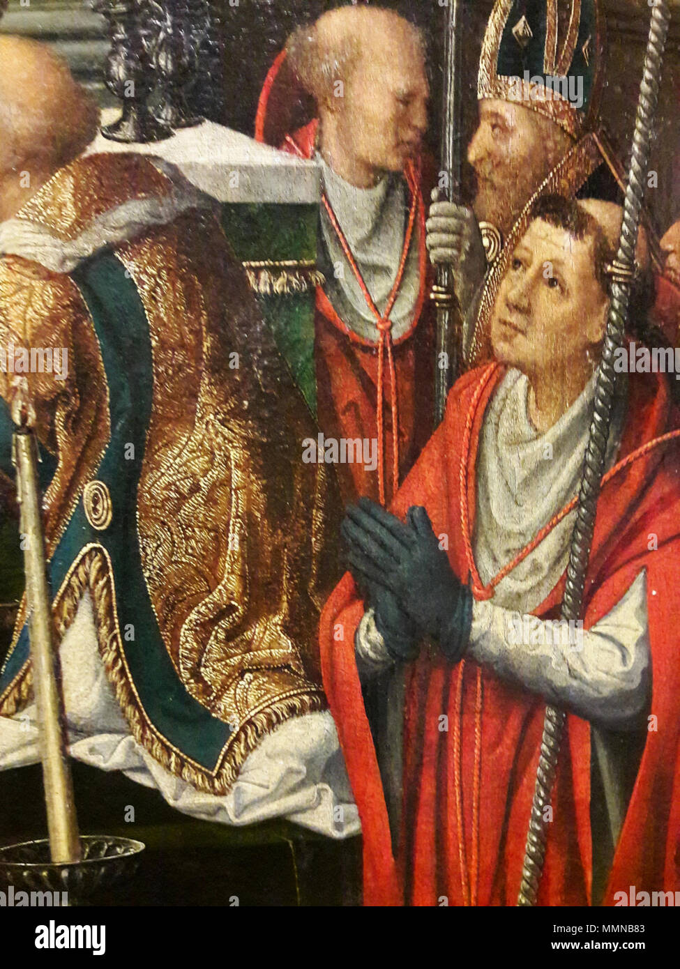 The Mass of Saint Gregory (detail).. circa 1515-1520. Meckenem Mass of ...