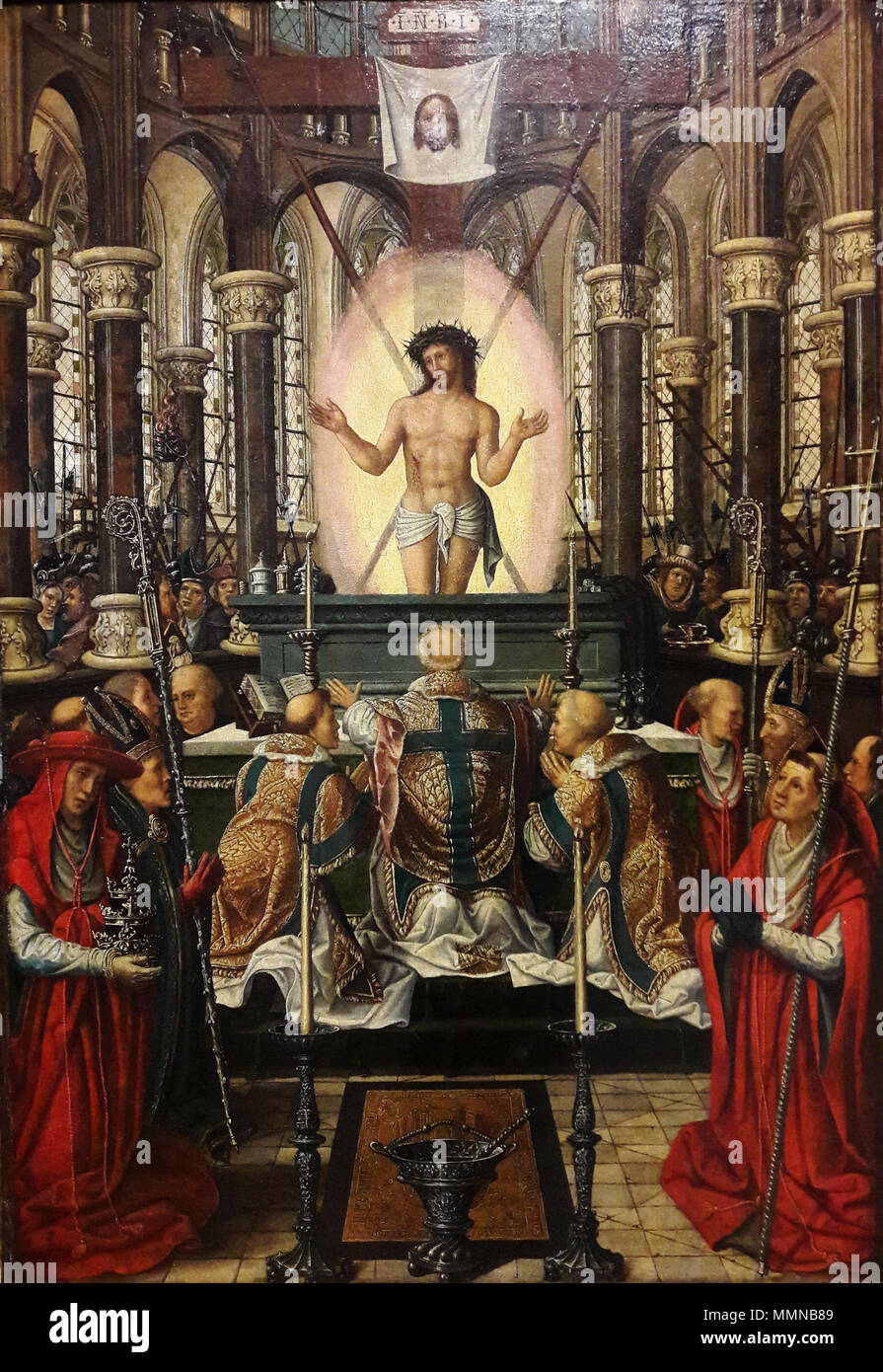 Mass of saint gregory hi-res stock photography and images - Alamy