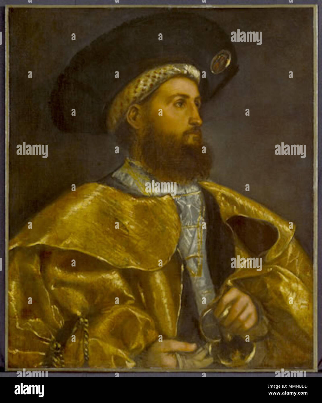 Renaissance art portrait gentleman hi-res stock photography and images ...