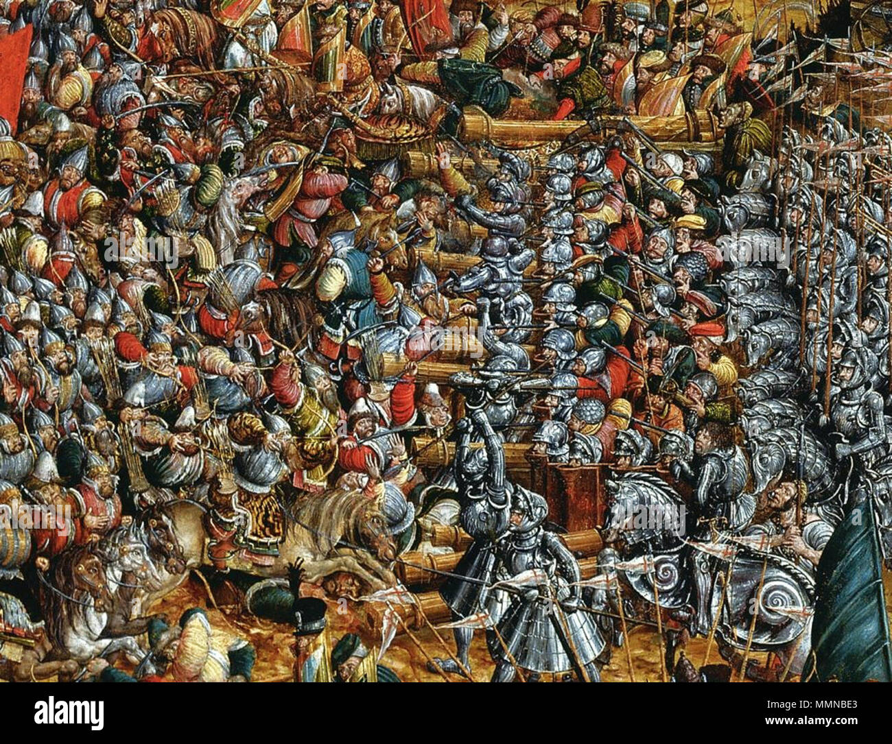 Battle of Orsha (detail).. circa 1524-1530. Krell Battle of Orsha ...