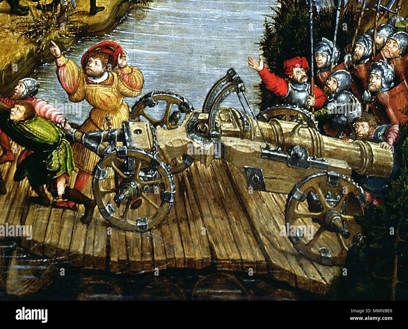 Battle of Orsha (detail).. circa 1524-1530. Krell Battle of Orsha ...