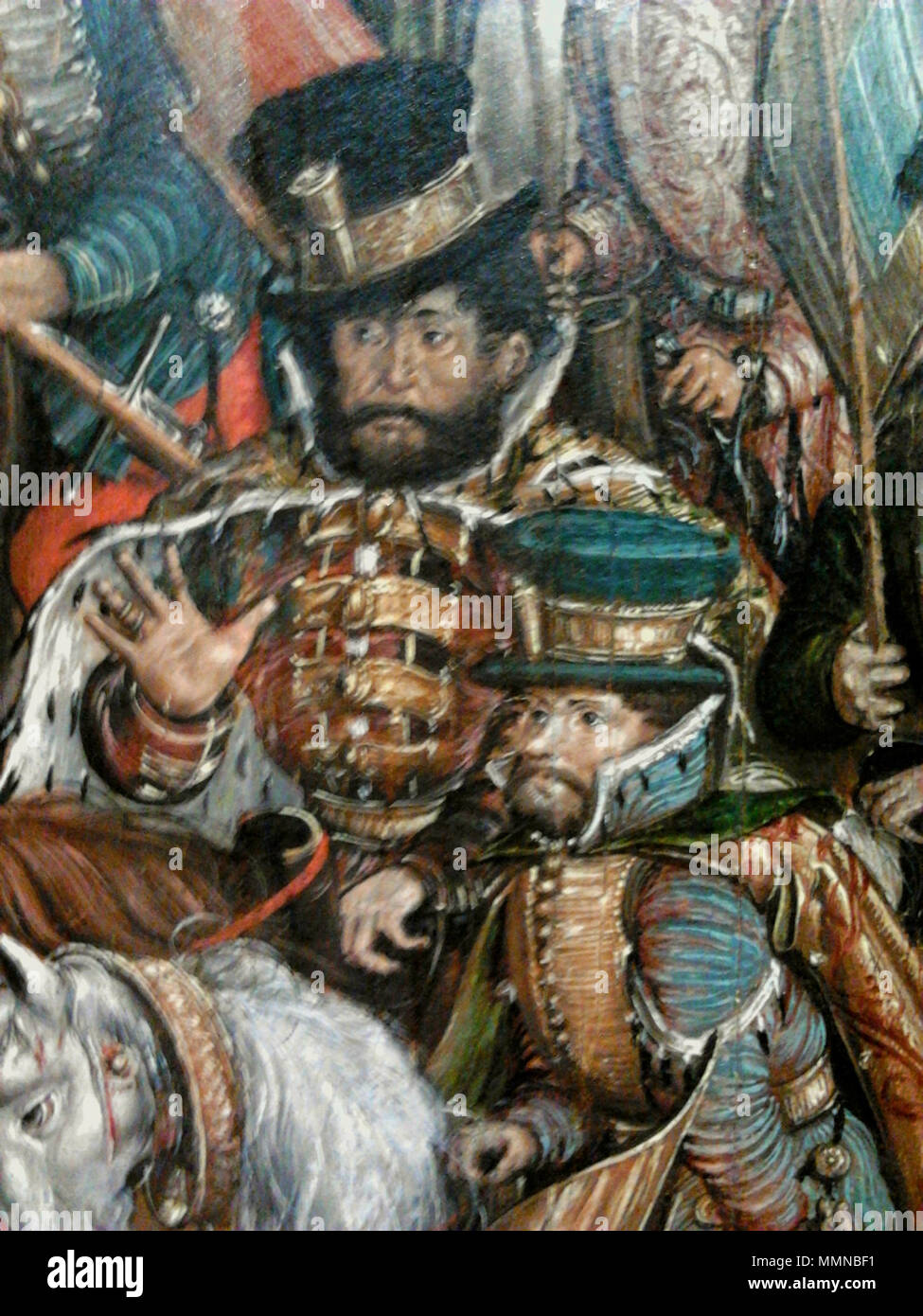 Battle of Orsha (detail).. circa 1524-1530. Krell Battle of Orsha ...