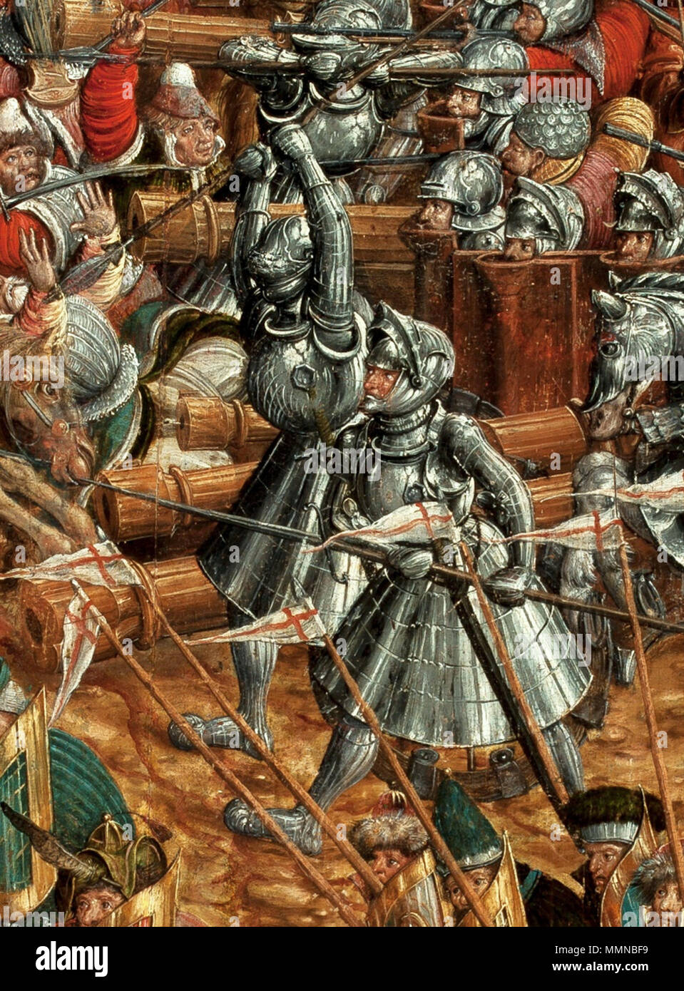 Battle of Orsha (detail).. circa 1524-1530. Krell Battle of Orsha ...