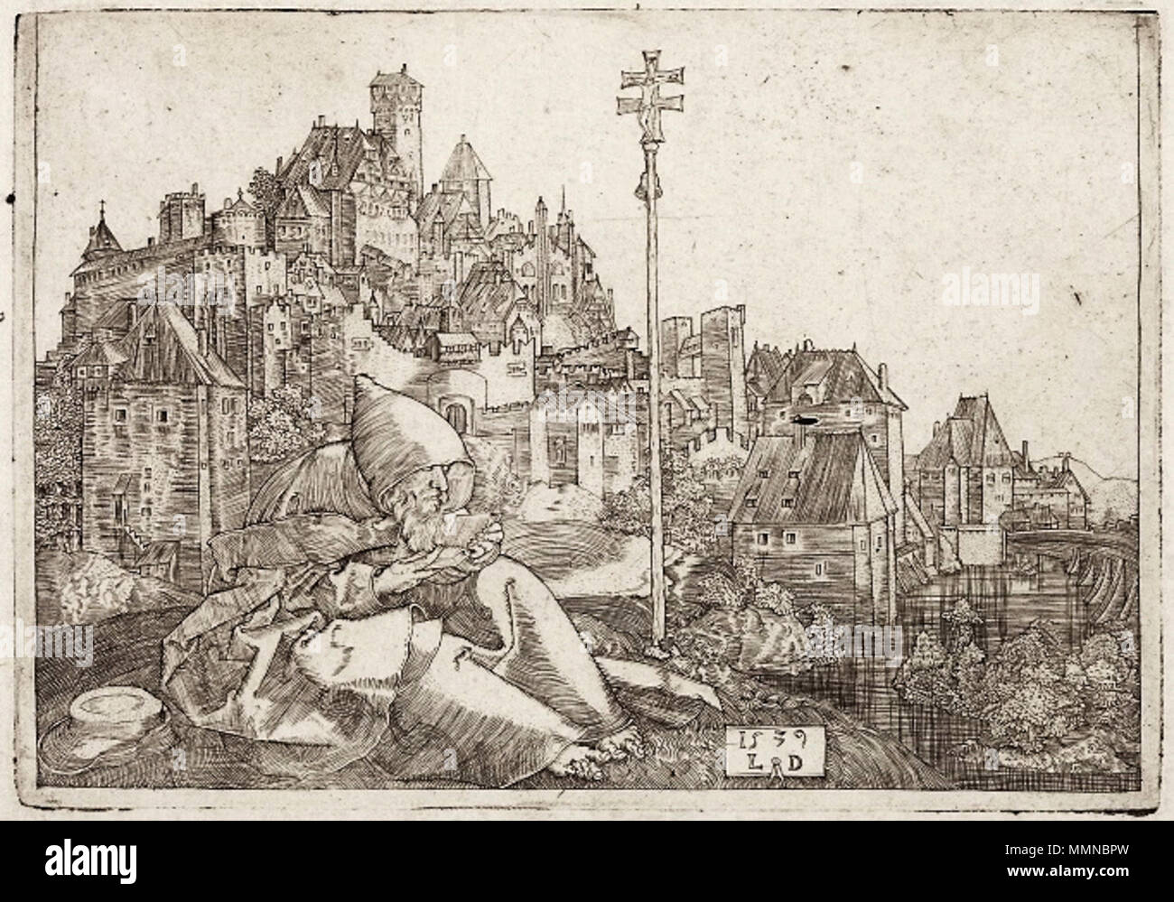 Saint anthony reading hi-res stock photography and images - Alamy