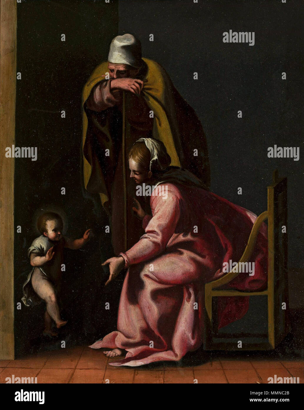 First steps of Jesus.. second half of 16th century. Cambiaso First ...