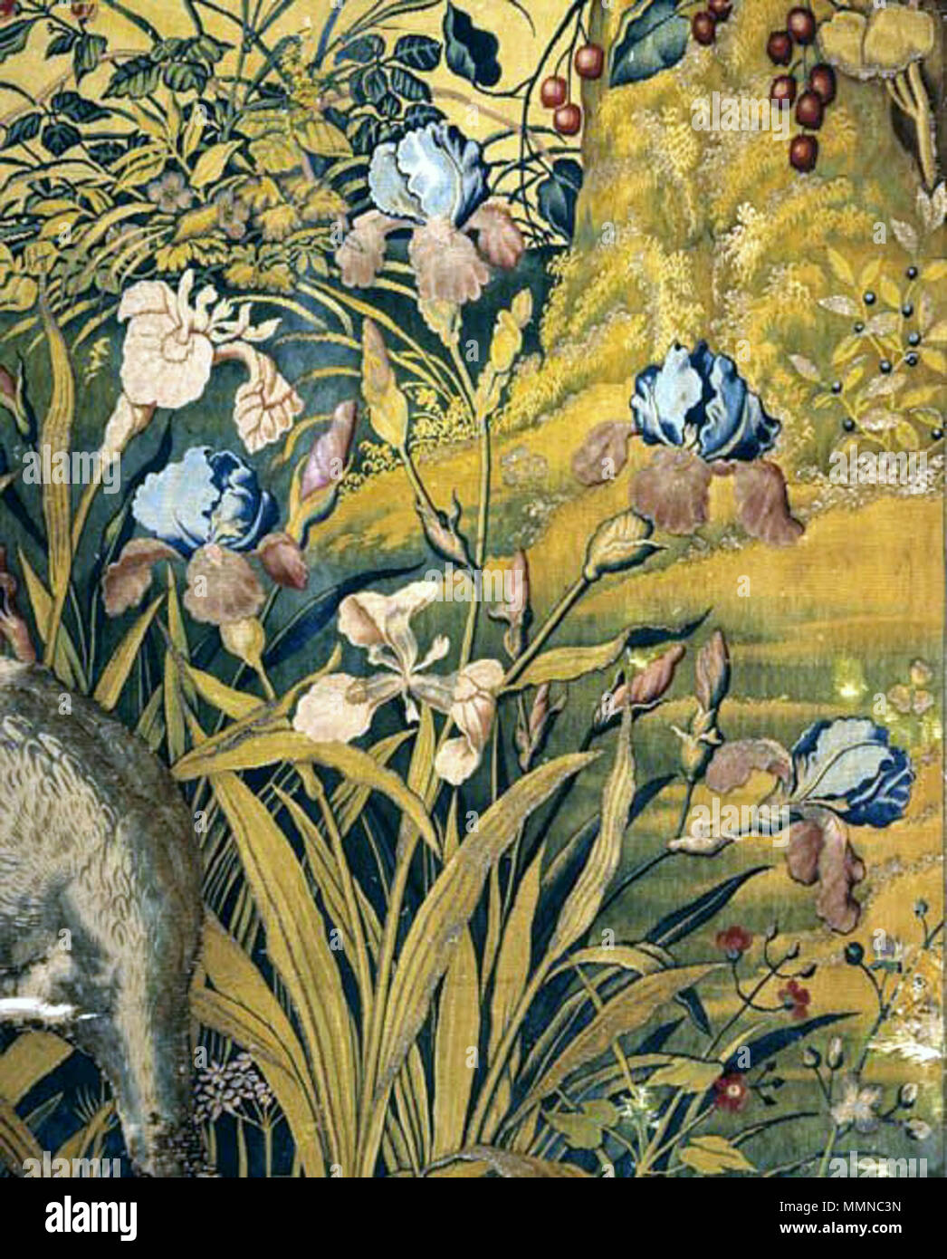 16th century tapestry floral hi-res stock photography and images - Alamy