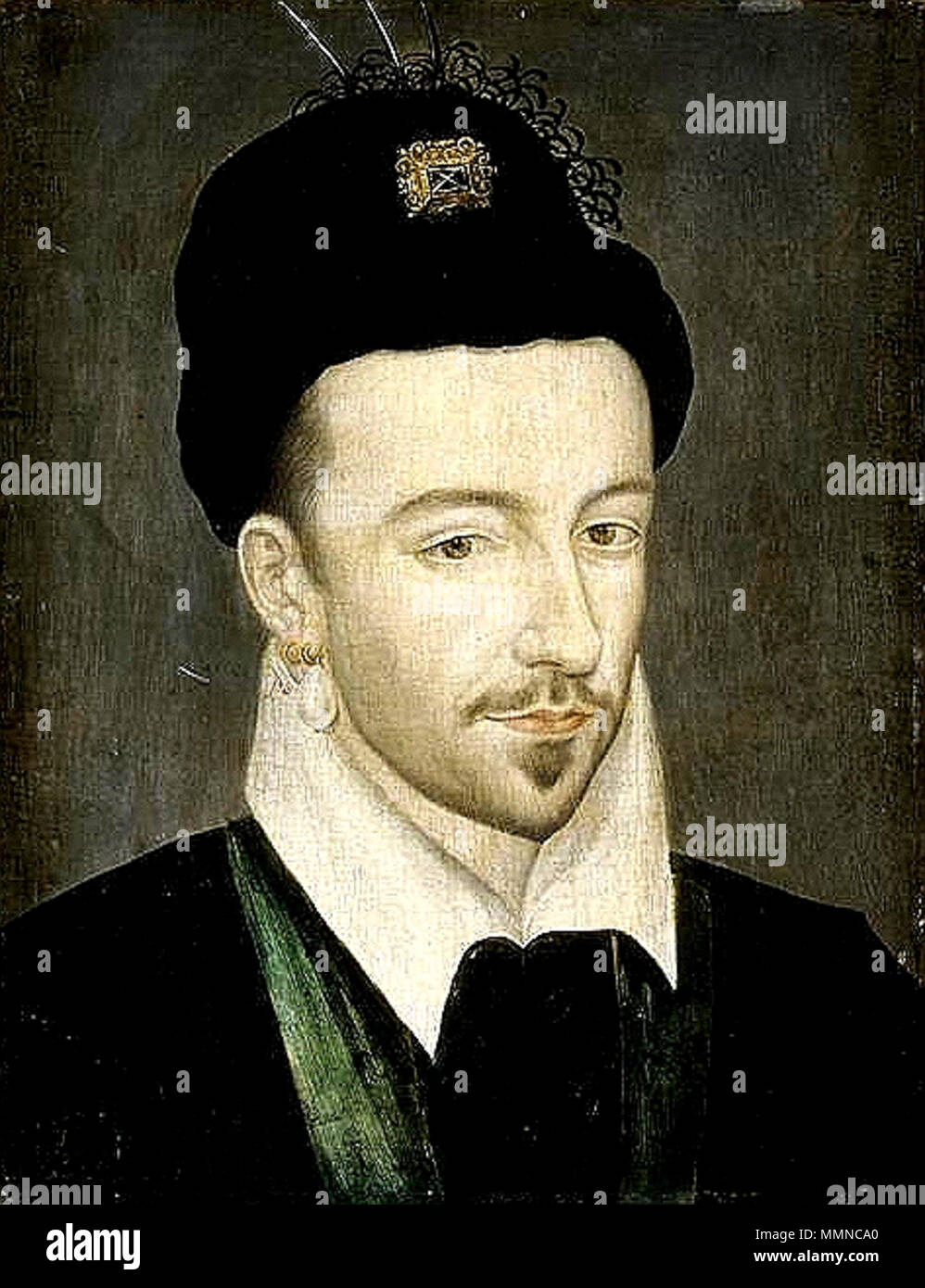 Portrait of Henry III of France (1551-1589). circa 1571-1581. Henri III ...