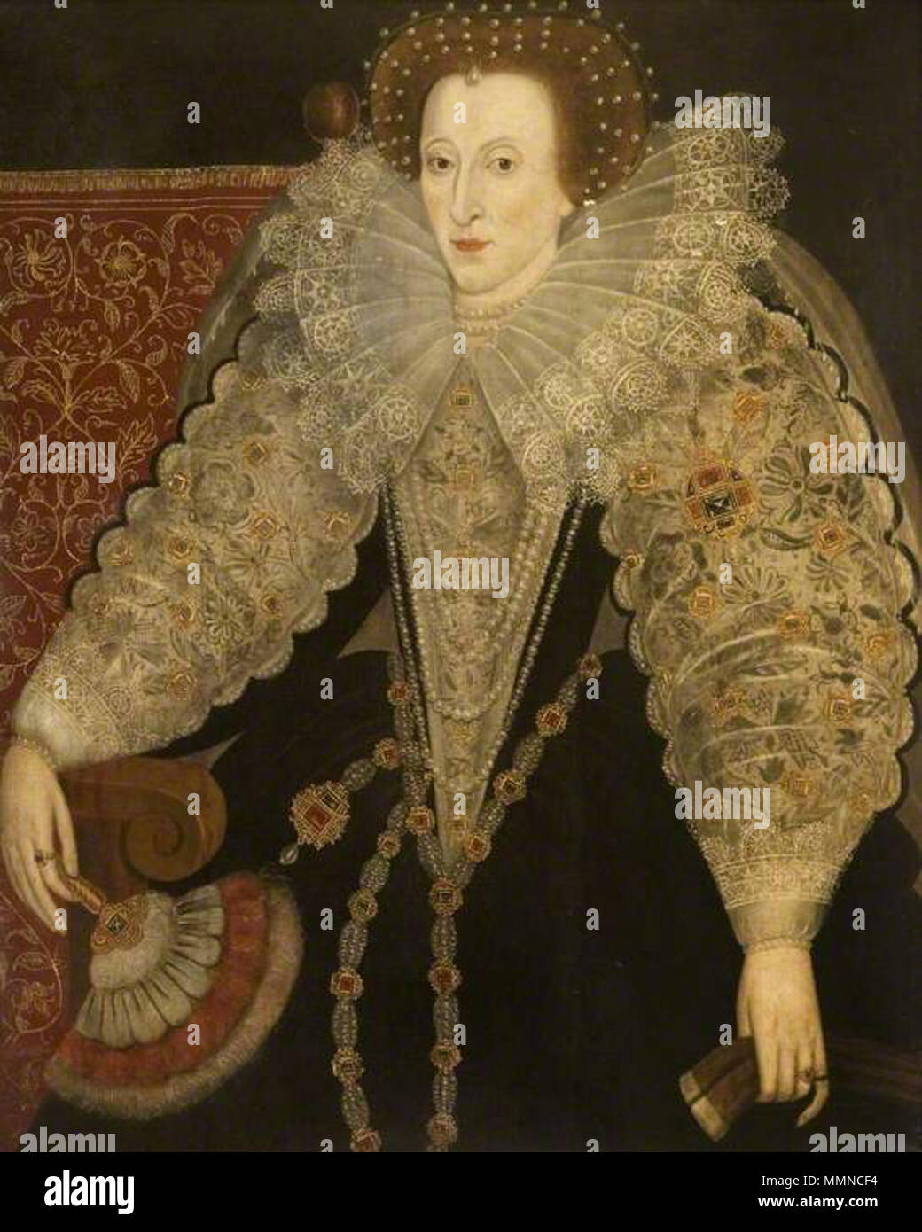 Elizabeth i portrait 1590 hi-res stock photography and images - Alamy