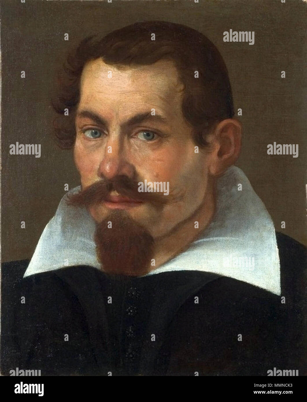 Self-portrait.. 1590s. Carracci Self-portrait Stock Photo - Alamy