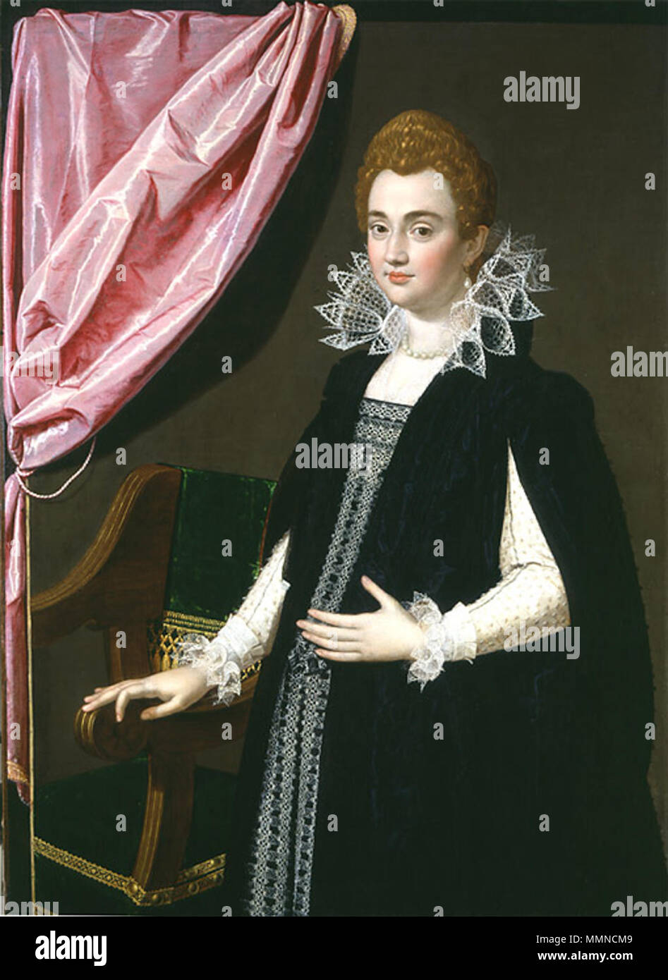 . Maria de' Medici Portrait of a young woman. 1594. Maria de' Medici by ...