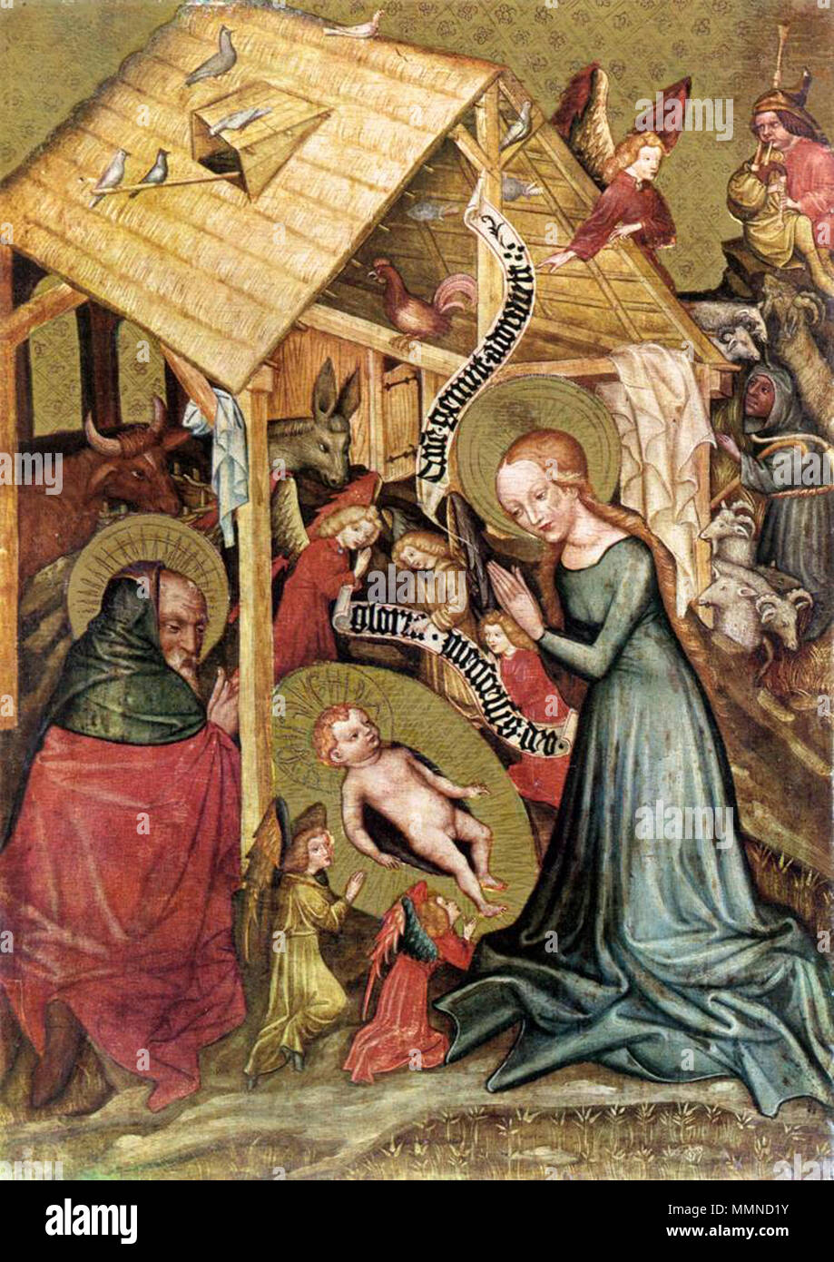 The Nativity. circa 1430. 15th-century unknown painters - The Nativity ...