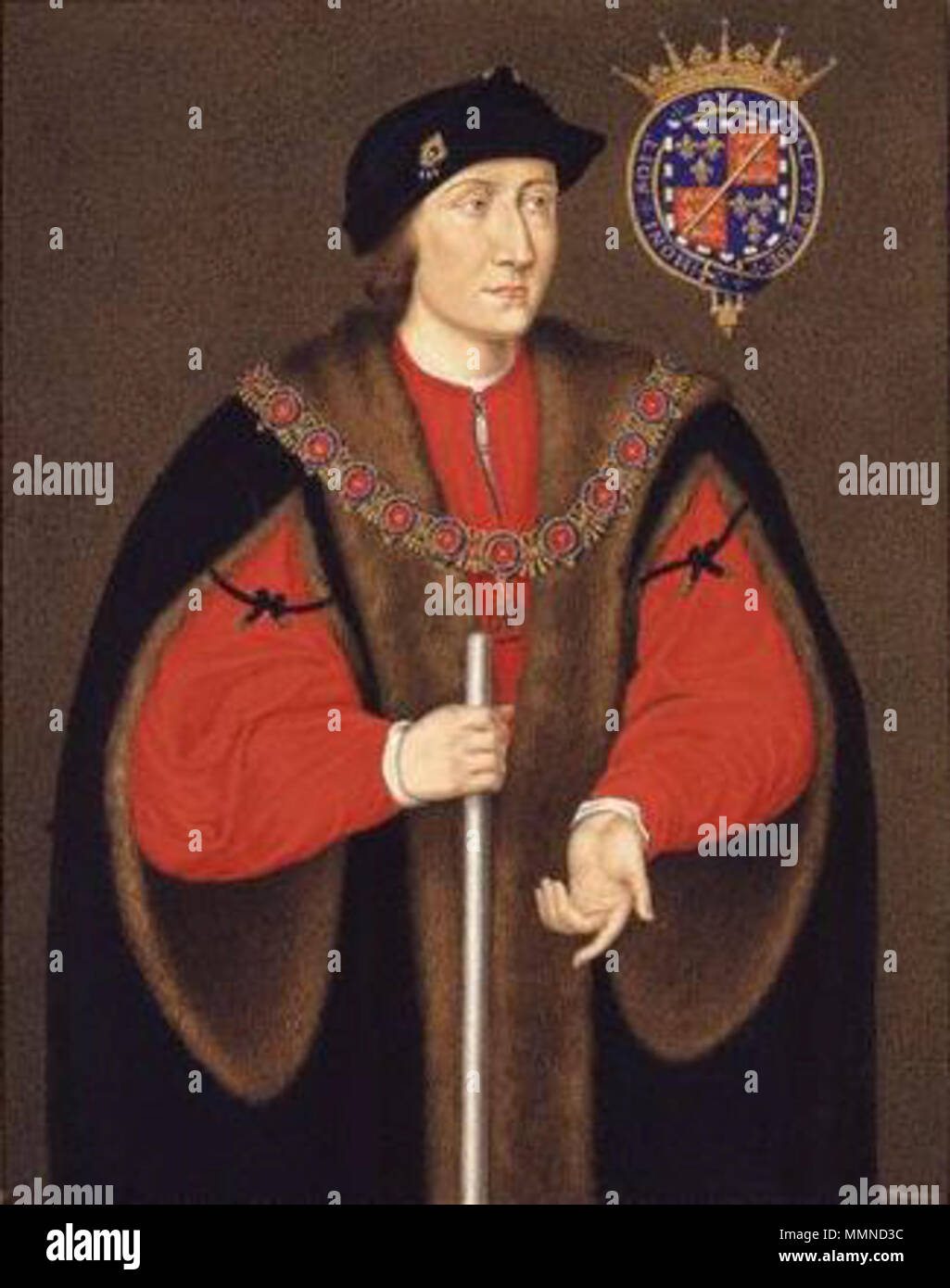 . Portrait of Charles Somerset, 1st Earl of Worcester (1460s-1526 ...