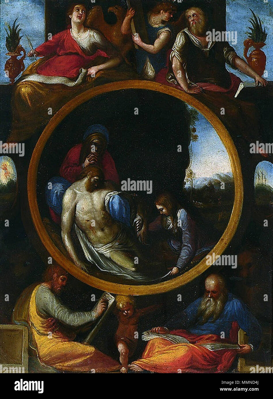 The lamentation over the dead Christ.. first quarter of 17th century ...