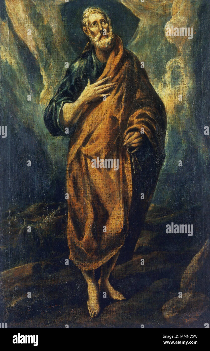 Saint peter by el greco hi-res stock photography and images - Alamy