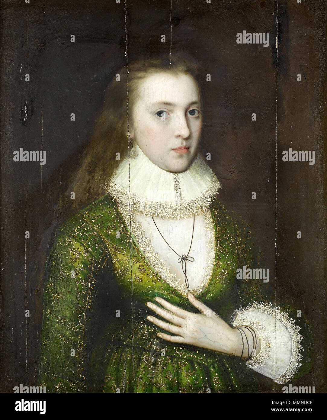 . English: Portrait of a Lady, said to be Lady Mary Darrell (died 1598 ...