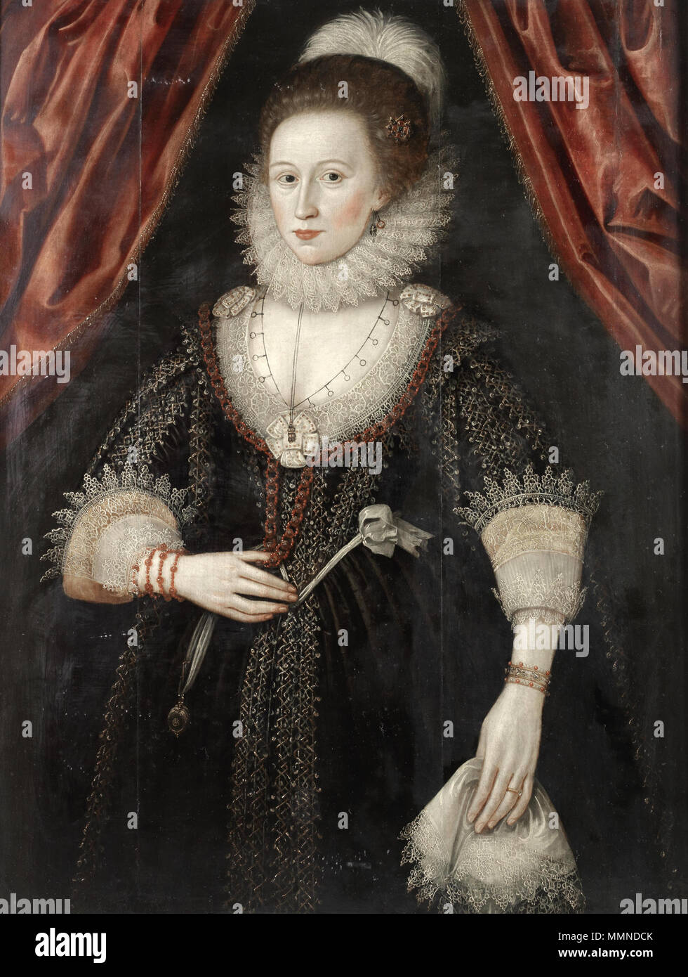 . English: Portrait of a Lady, possibly Mrs Lowe. . Unknown date circa ...