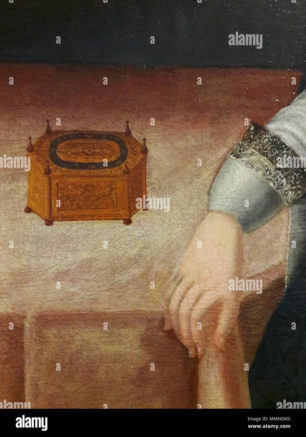 Portrait of Anna Lubomirska née Branicka (detail).. circa 1620 ...