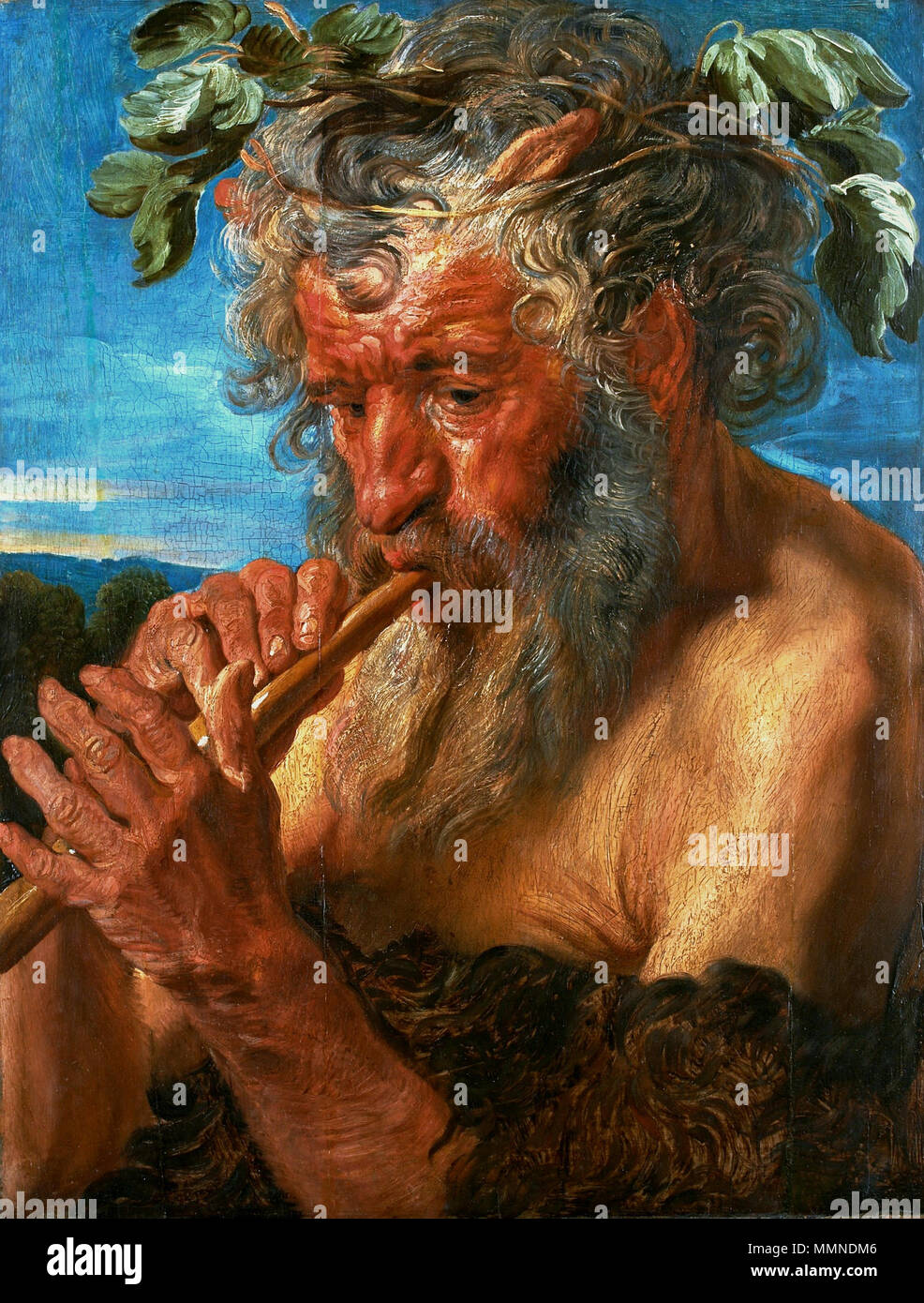 Satyr playing hi-res stock photography and images - Alamy