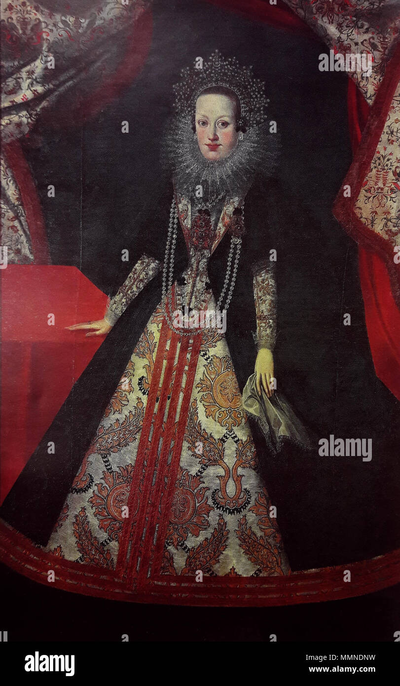 . Portrait of Constance of Habsburg (1588-1631). Portrait of Constance ...