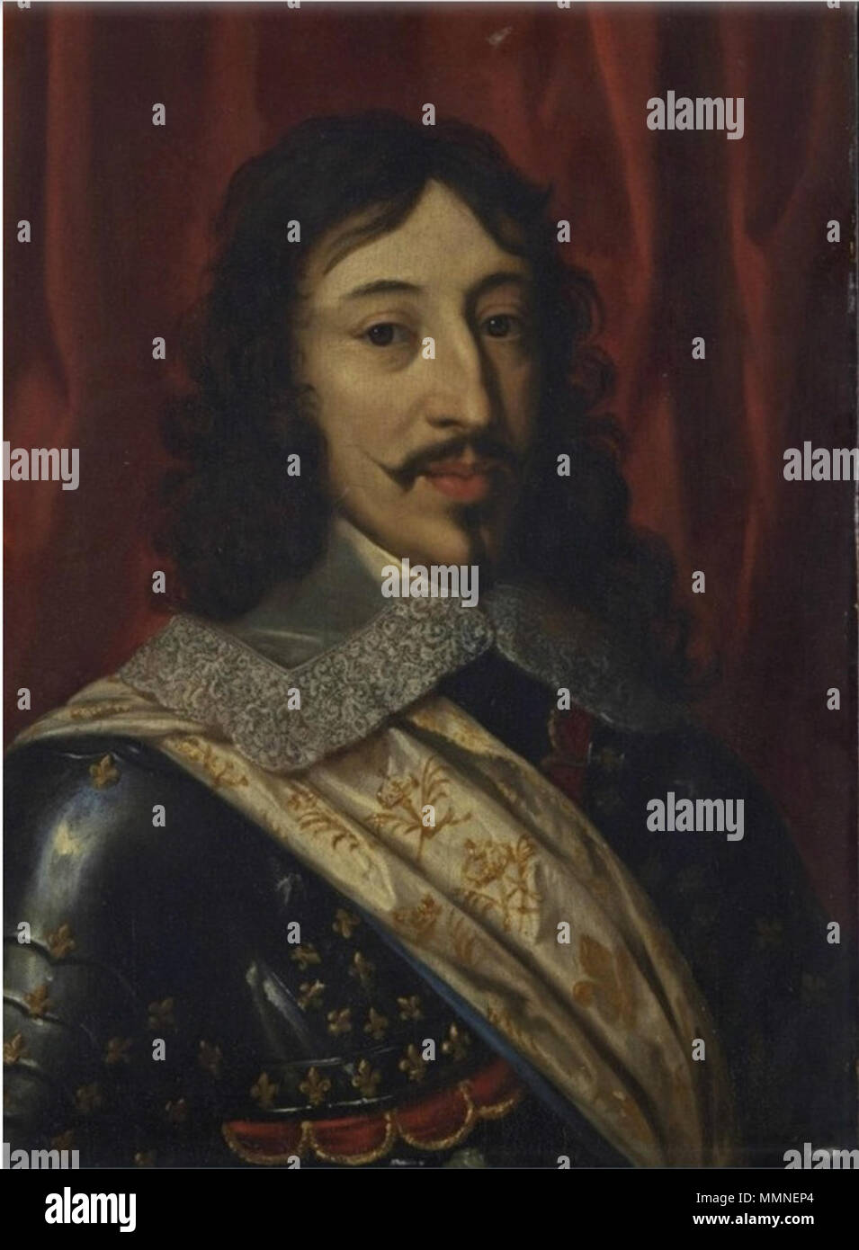 Portrait of Louis XIII of France. before 1639. Justus van Egmont ...