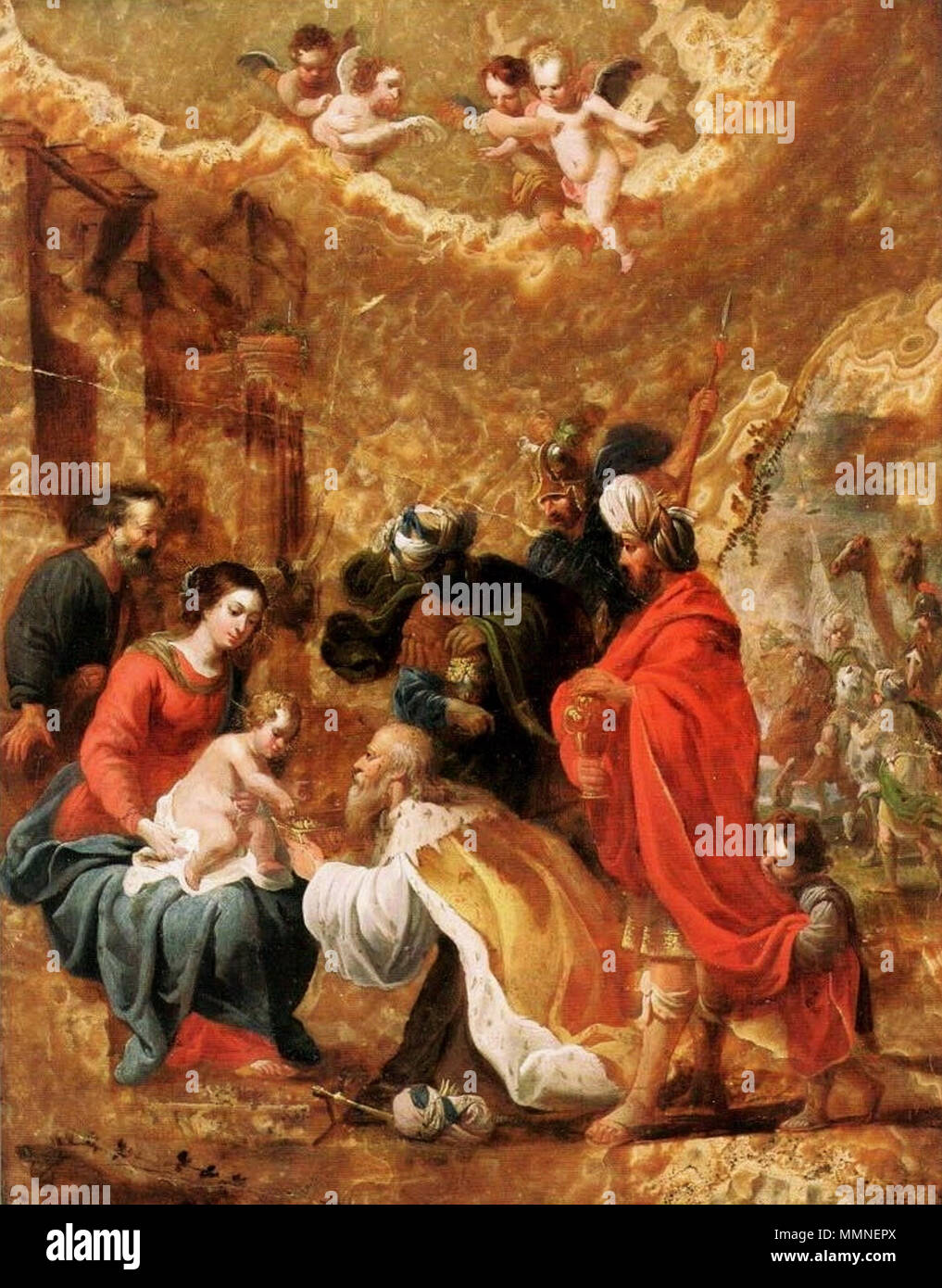 The Adoration of the Magi.. circa 1640. Teniers Adoration of the Magi ...