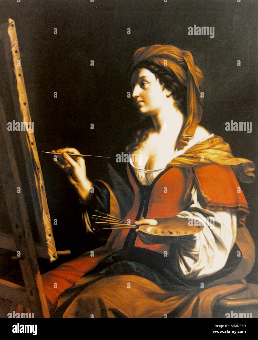 Allegory of painting.. second half of 17th century. Guercino Allegory ...