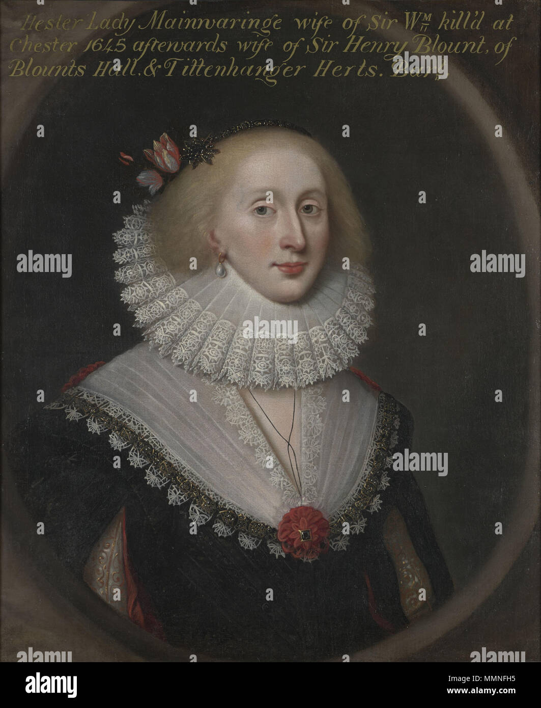 Portrait of Hester, Lady Mainwaring, later Lady Blount (née Wase ...