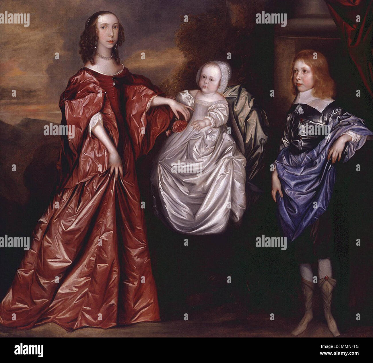 . English: Portrait of Anne, Philadelphia and Thomas Wharton (later 5th ...