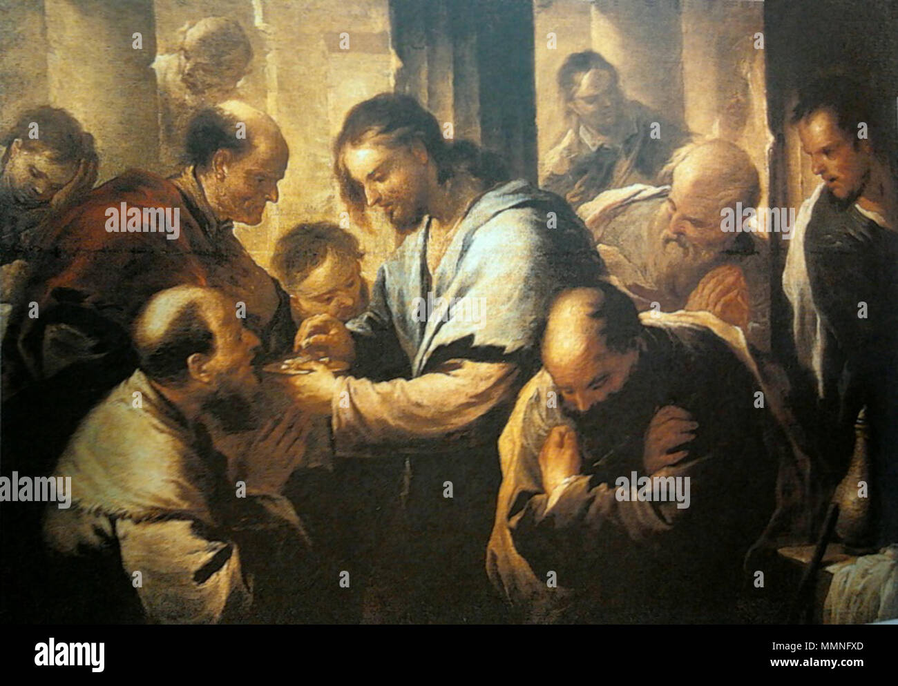 The Communion of the Apostles.. circa 1659. Giordano Communion of the ...