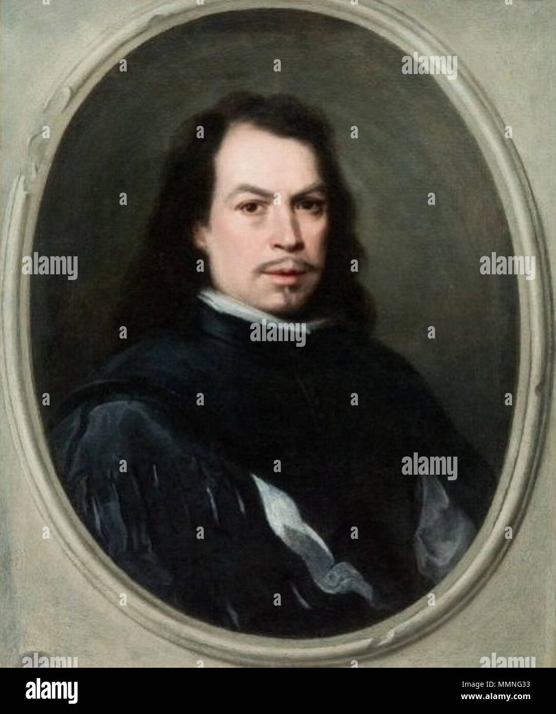 Self-portrait.. 1660s. Murillo Self-portrait Stock Photo - Alamy
