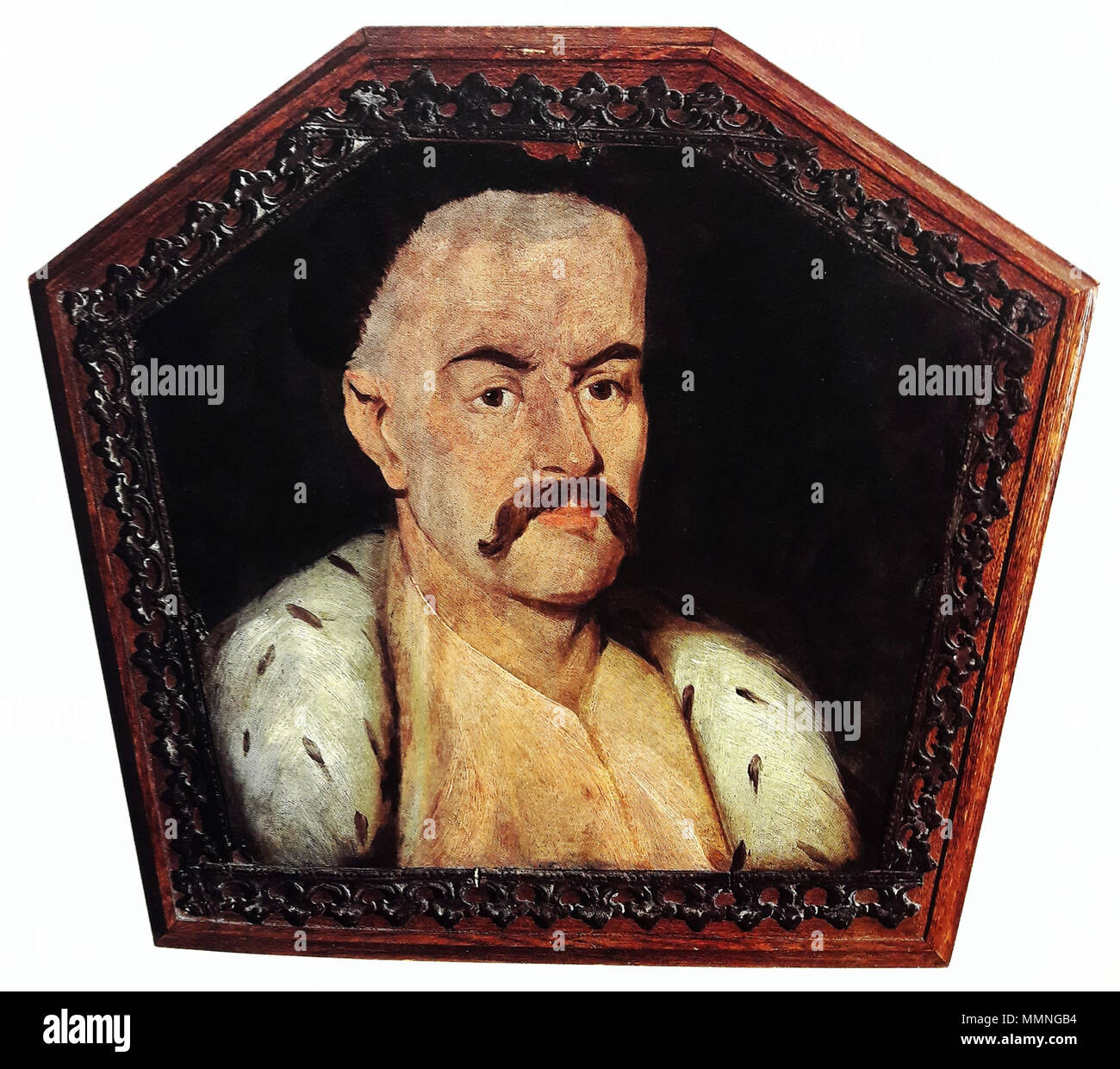 Coffin portrait of unknown man.. circa 1670. Coffin portrait of unknown ...