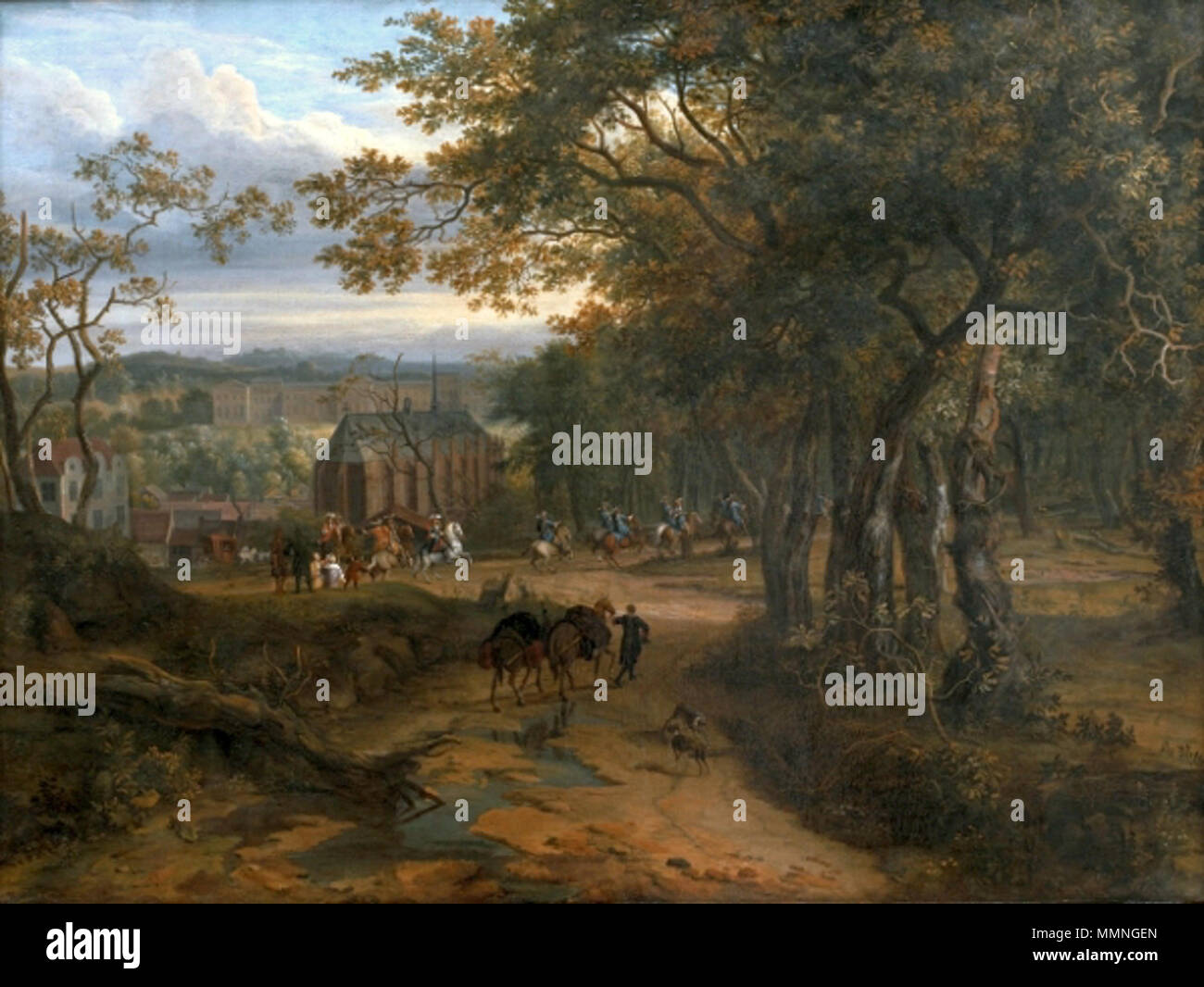 Retinue painting hi-res stock photography and images - Alamy