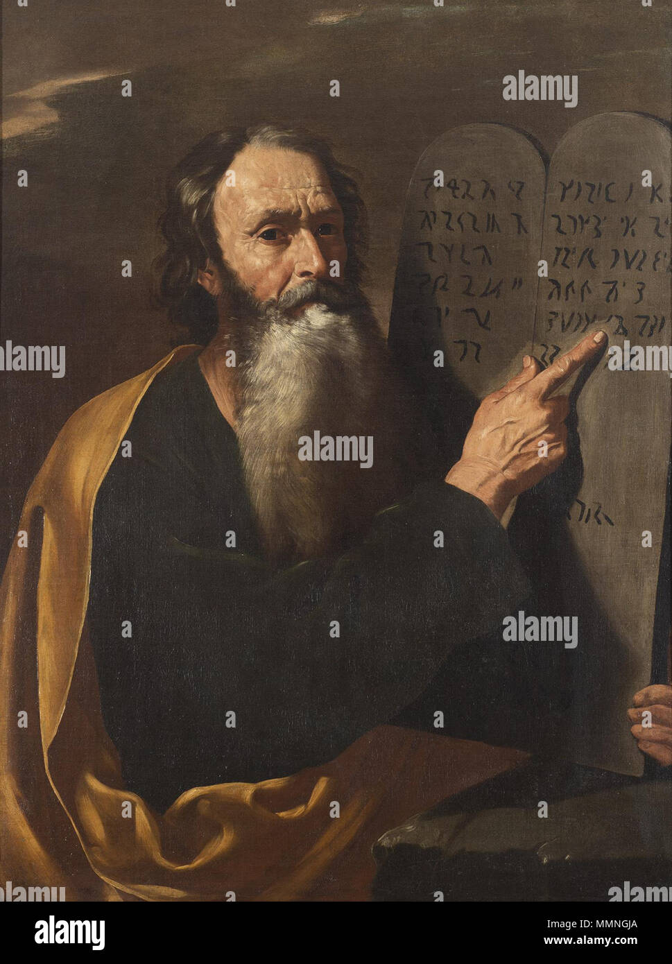 English: Moses . second half of 17th century. Hendrick de Somer - Moses ...