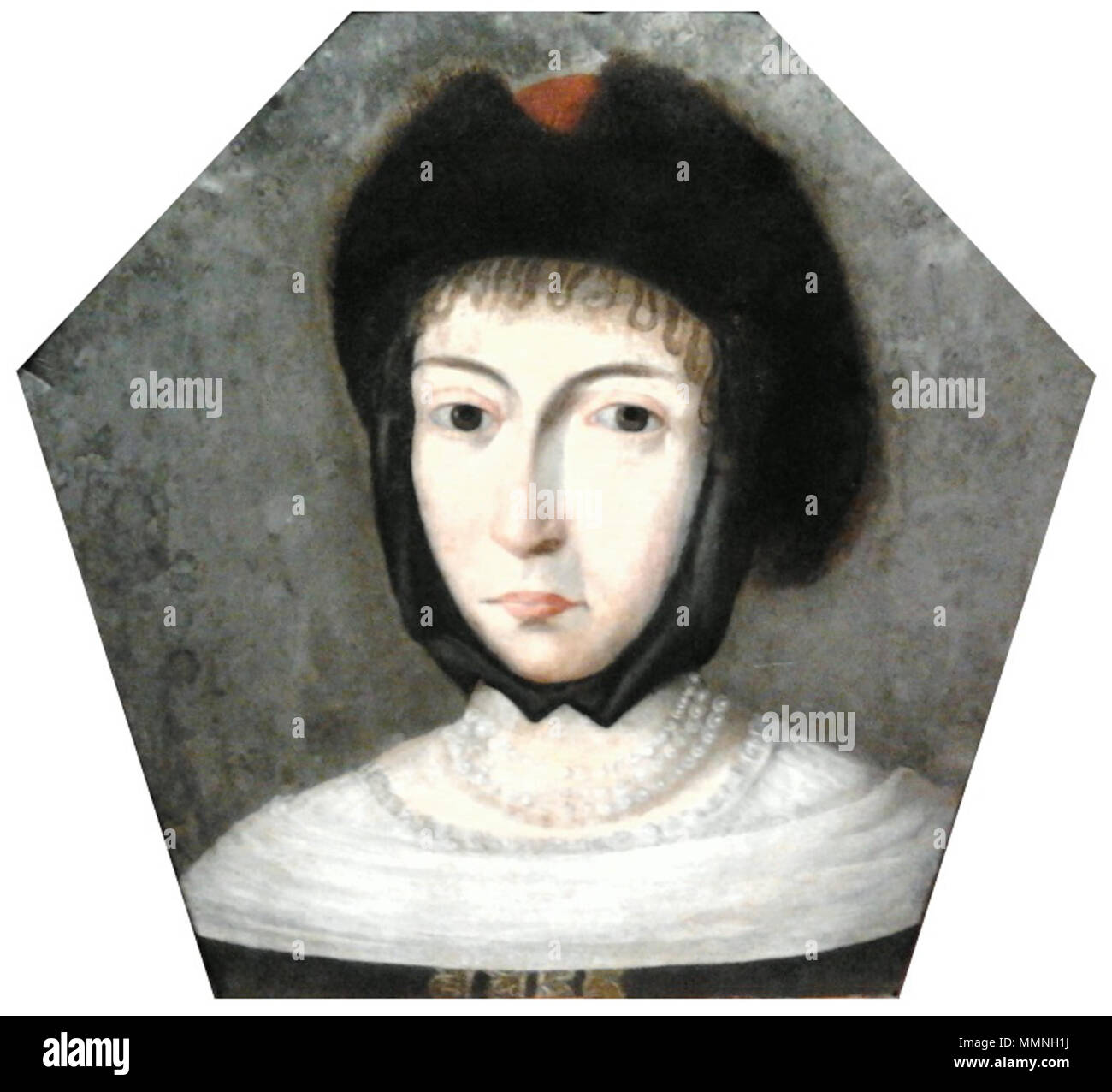 Coffin portrait of Marianna Pstrokońska Stock Photo - Alamy