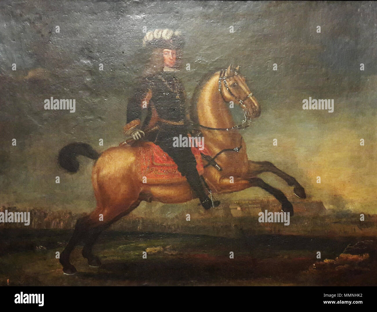Equestrian portrait of Prince Eugene of Savoy.. 1700s. Italy Equestrian ...