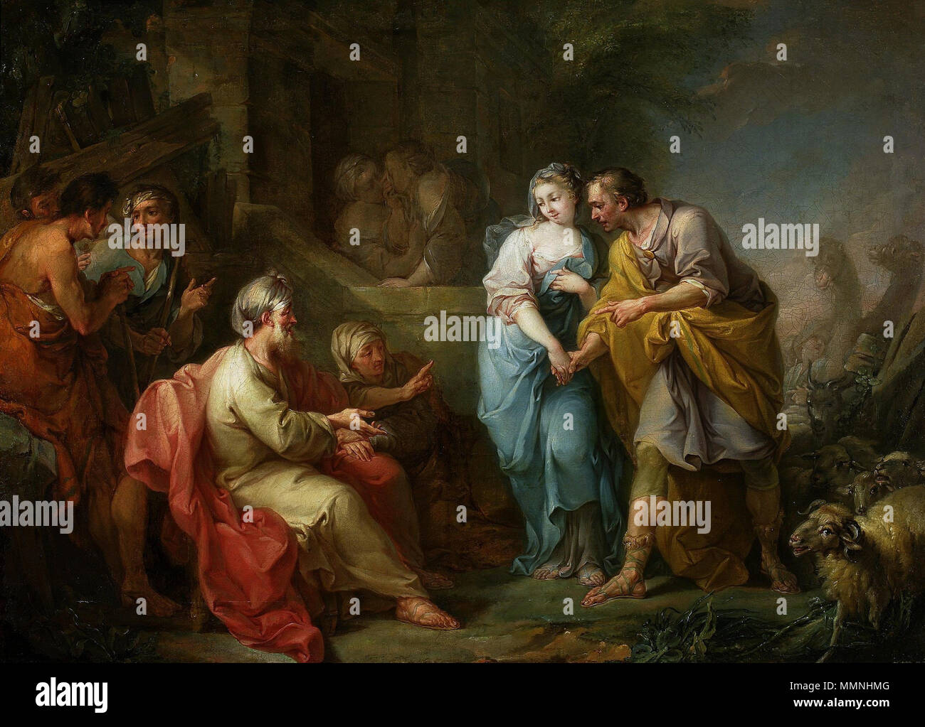 Jacob and Rachel.. first quarter of 18th century. Amigoni Jacob and ...