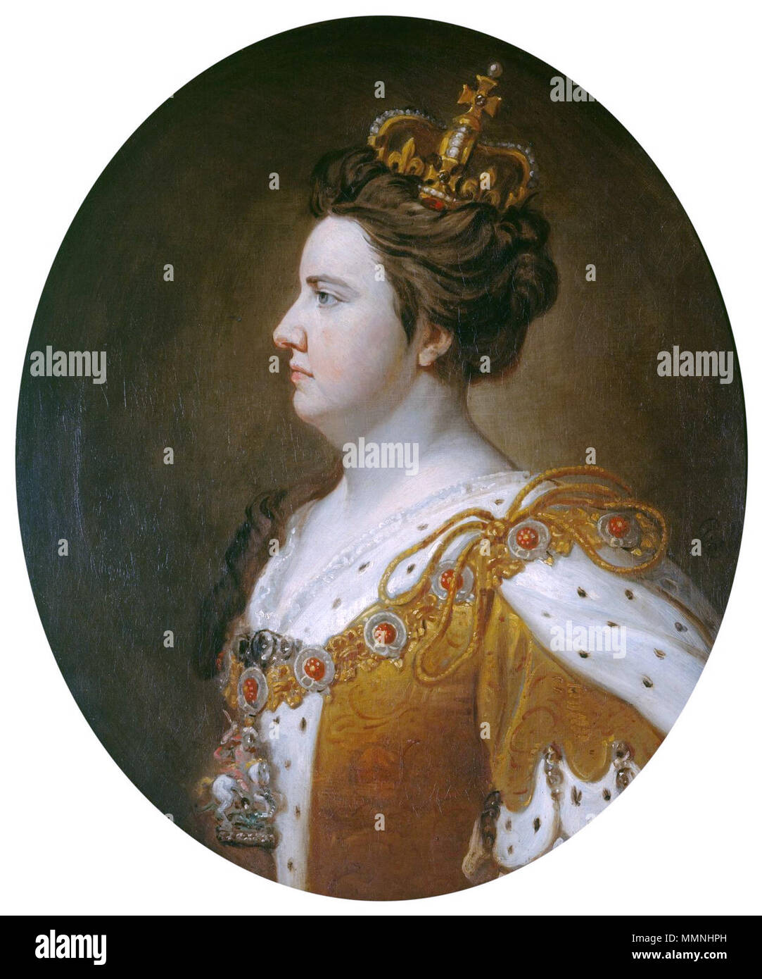 . English: Portrait of Anne Queen of Great Britain Queen Anne (1665 ...